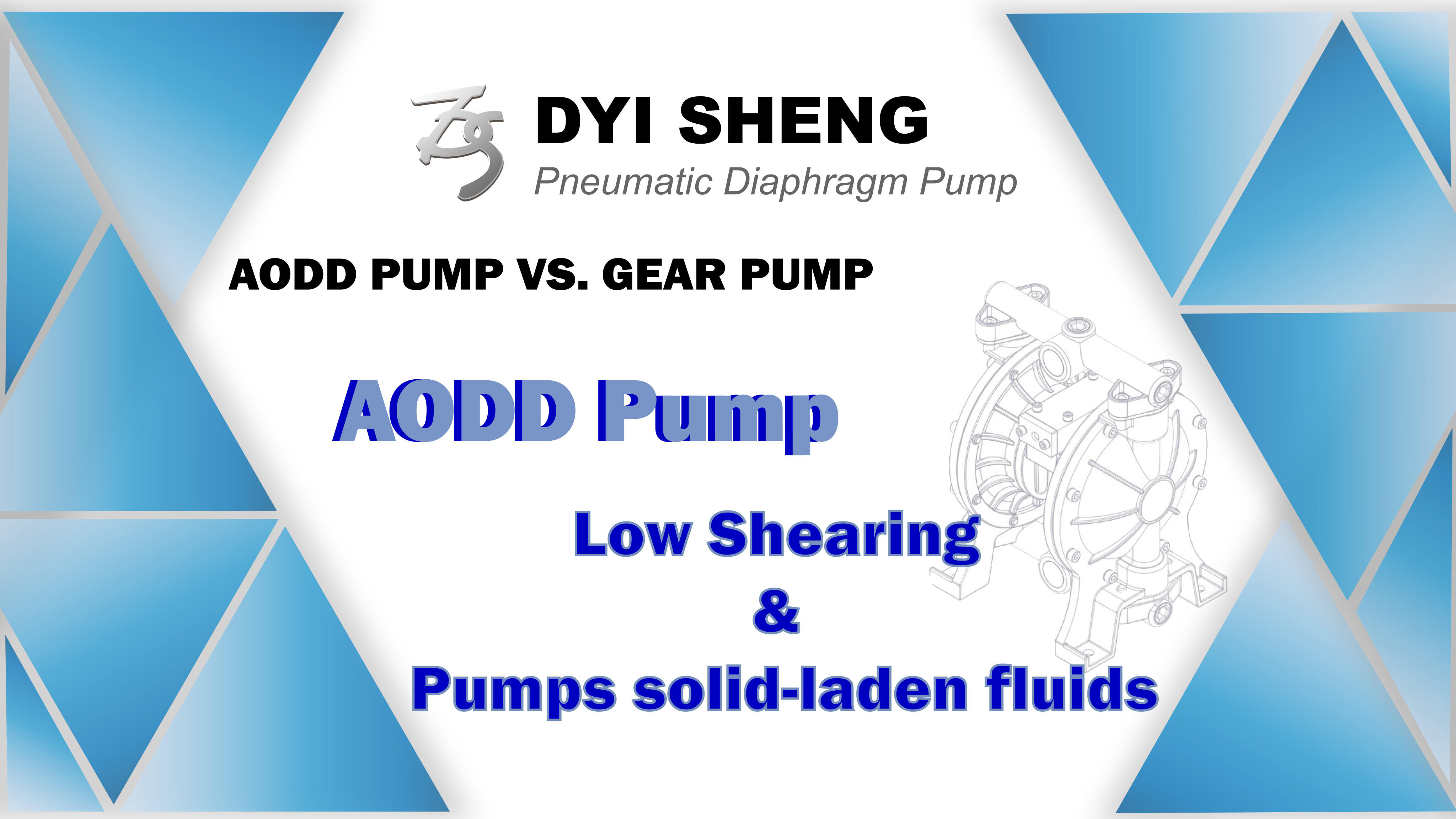 AODD PUMP Low Shearing & Pumps solids-laden fluids | DYI SHENG